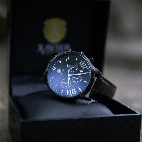 Xavier Watches | Accessories | Nib Xavier Xfactor Moonphase Watch 42mm ...